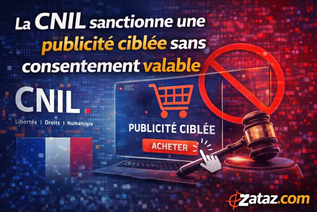 La CNIL sanctionne une publicité ciblée sans consentement valable ...